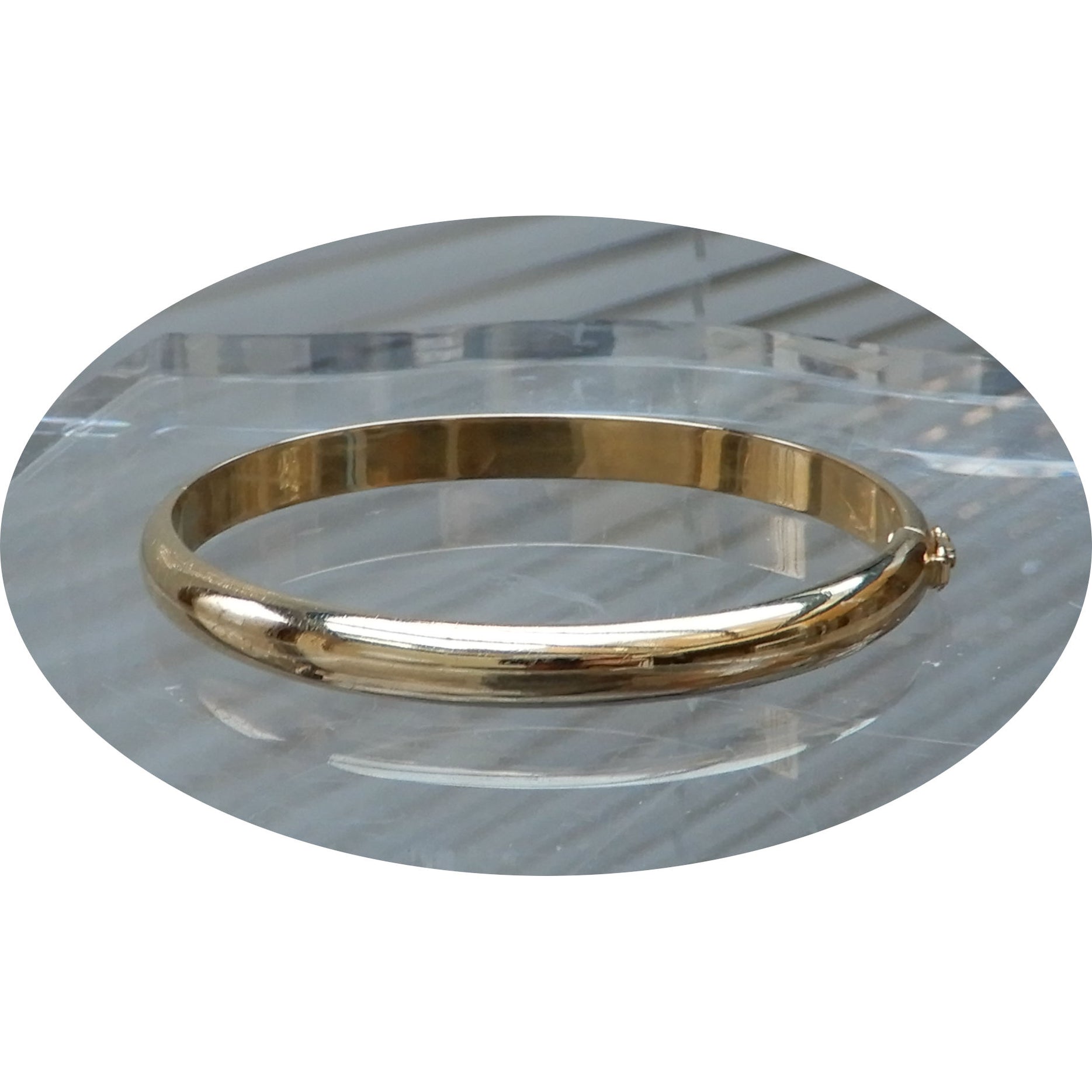 Slavenarmband, Bol, Glad, 18K Goud — De Gouden Eeuw